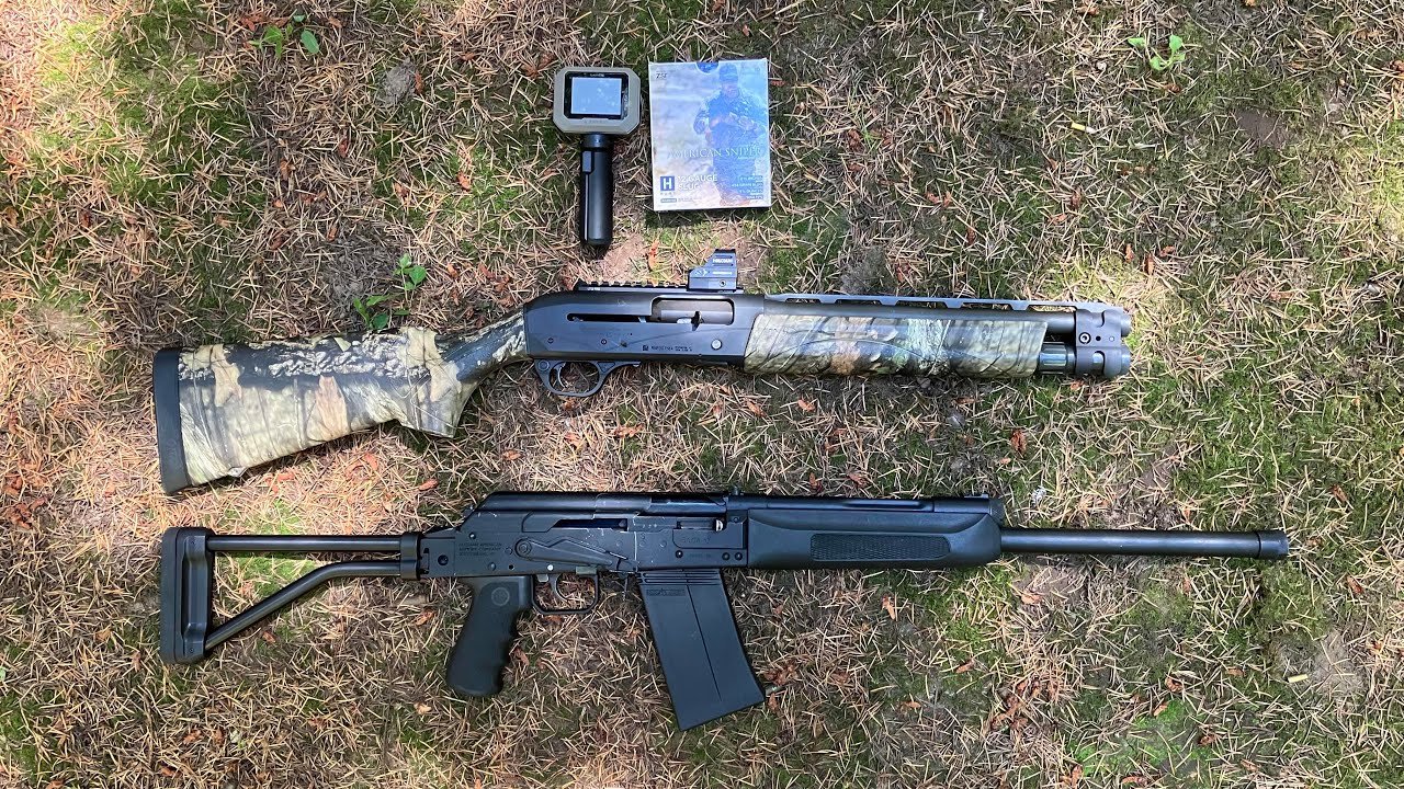 V3 TAC-13 and Saiga 12 Slug Velocity Difference - YouTube