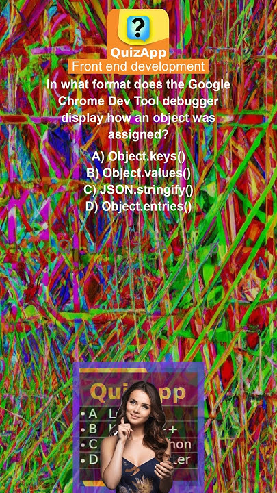 Front end development In what format does the Google Chrome Dev Tool debugger display how an ...