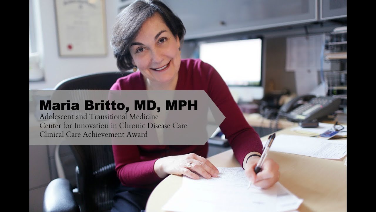 Clinical Care Achievement Award: Maria Britto, MD, MPH - YouTube