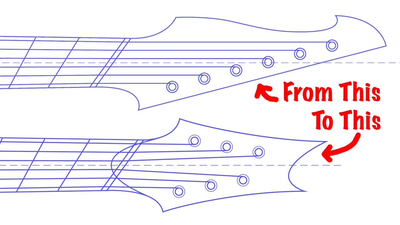 Making A Six String Multi-Scale Guitar: A Change In Plans - YouTube