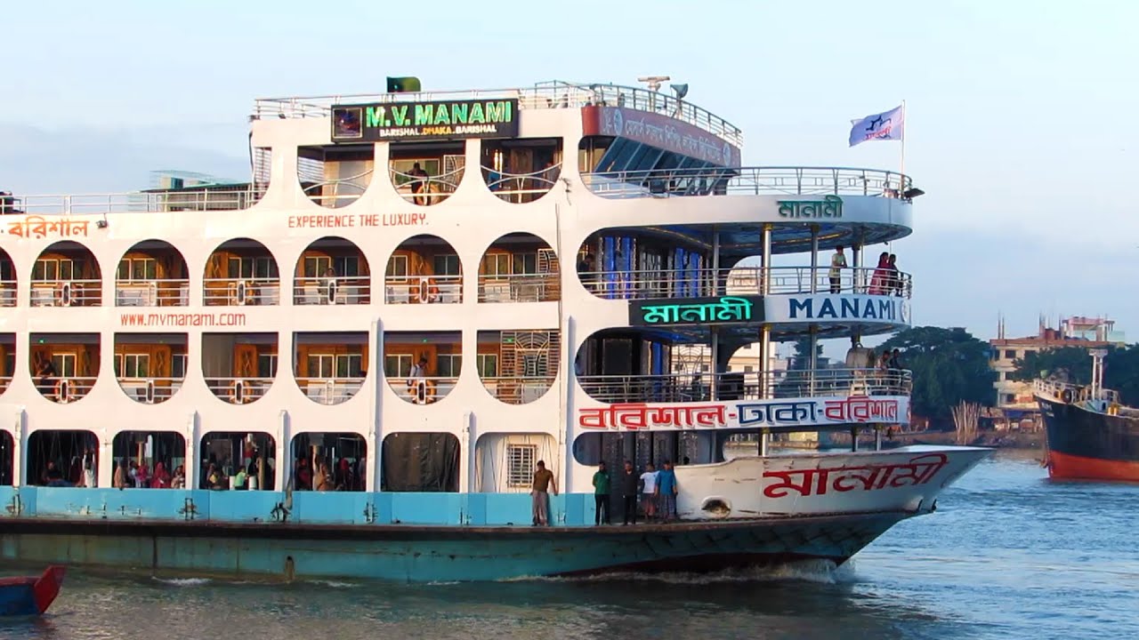 M.V. MANAMI Launch | Biggest & Luxurious Dhaka To Barisal Launch ...