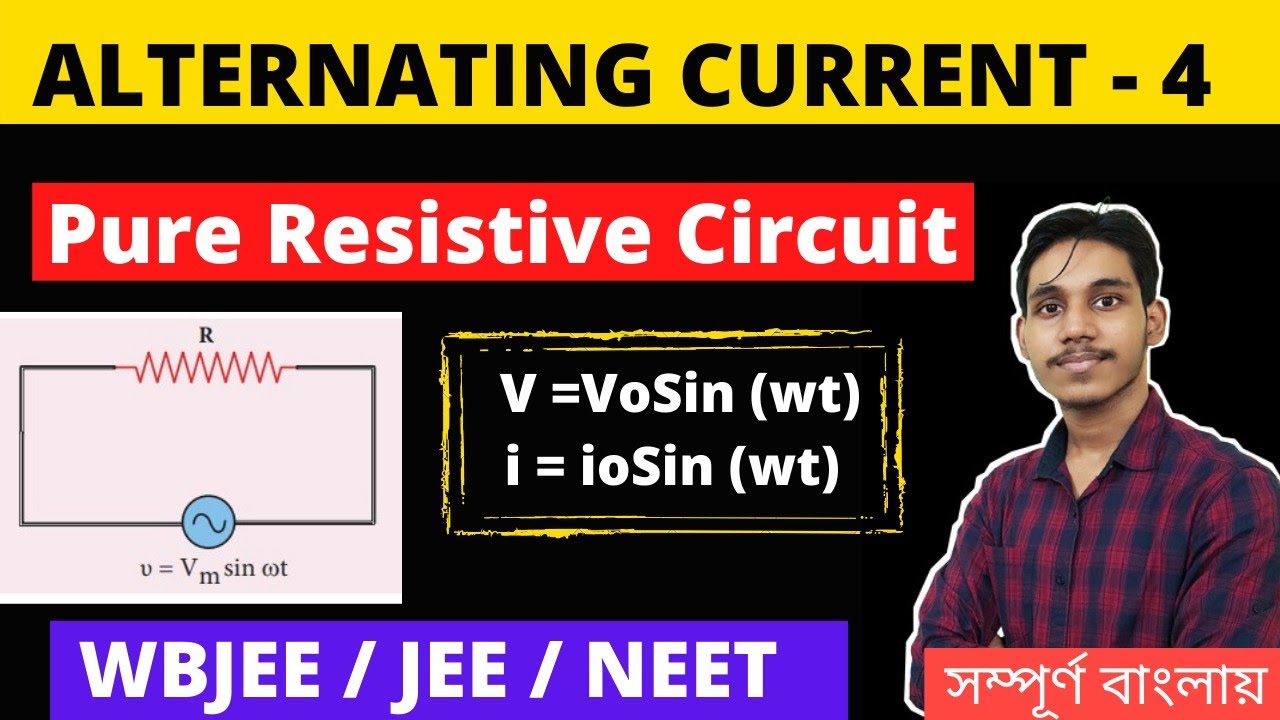 AC Circuit Containing Resistance Only : Pure Resistive Circuit | AC ...
