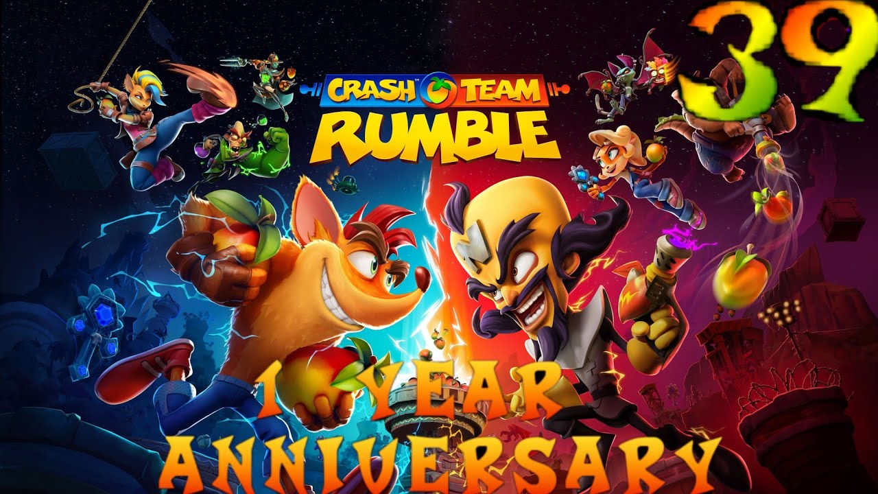 Crash Team Rumble: Livestream 39: 1 Year Anniversary - YouTube