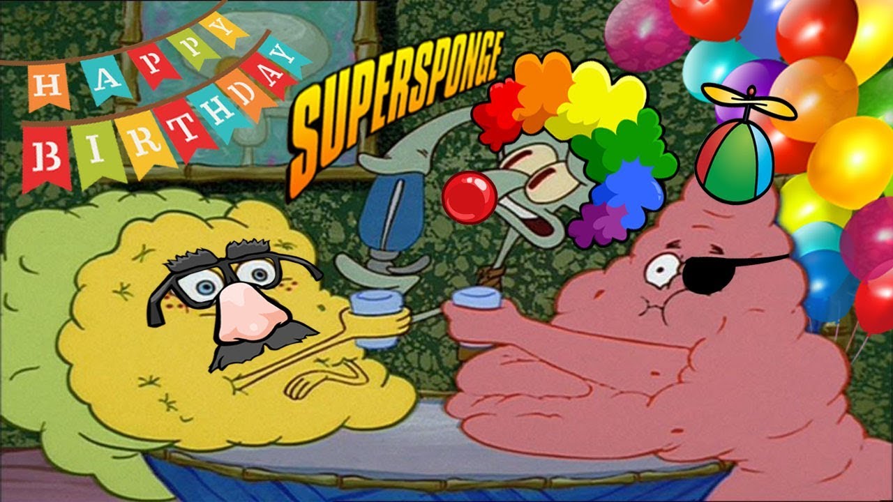 Patrick Birthday - SpongeBob SuperSponge Gameplay - YouTube