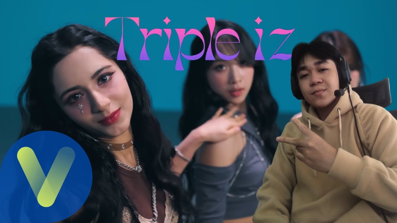 Triple iz - Halla MV REACTION (INA) - YouTube