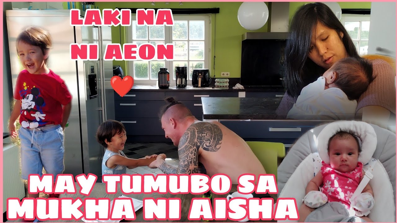 MAY NANUBO SA MUKHA NI AISHA | ANG BILIS NG PANAHON ANG LAKI NA NI AEON ...