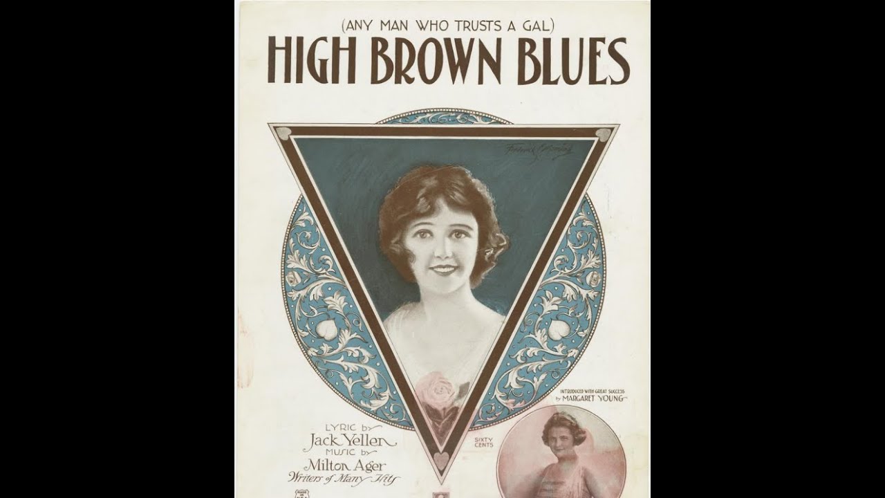 Billy Murray and American Quartet "High Brown Blues" on Victor 18904 ...