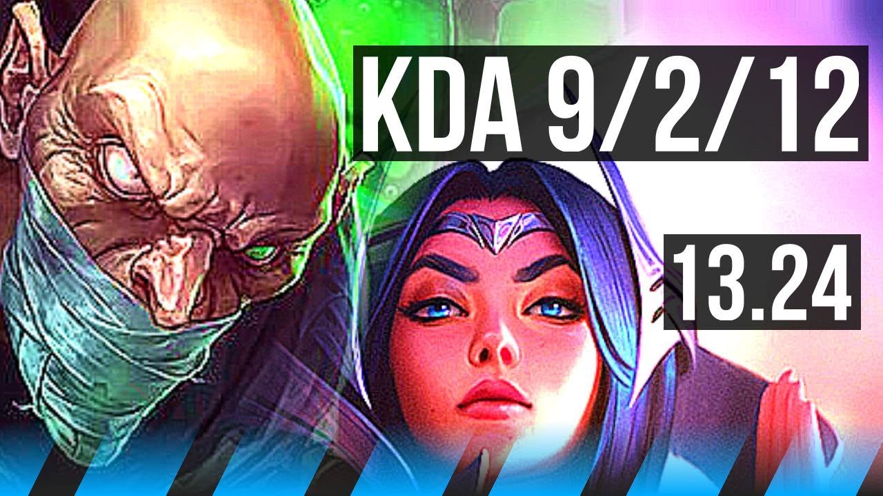 Singed Vs Irelia Mid 9 2 12 600 Games Godlike Kr Master 13