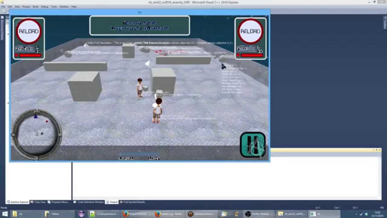 Work in Progress Mobile Game Using Project Anarchy Engine - YouTube