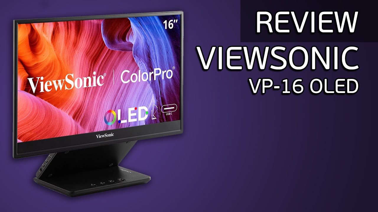 ViewSonic ColorPro VP-16 OLED - Review + Unboxing - YouTube
