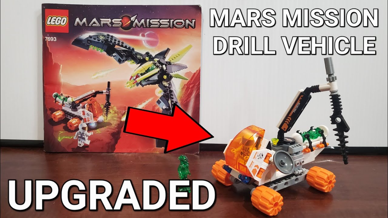 Upgrading A Lego Mars Mission Vehicle From 2007! - YouTube