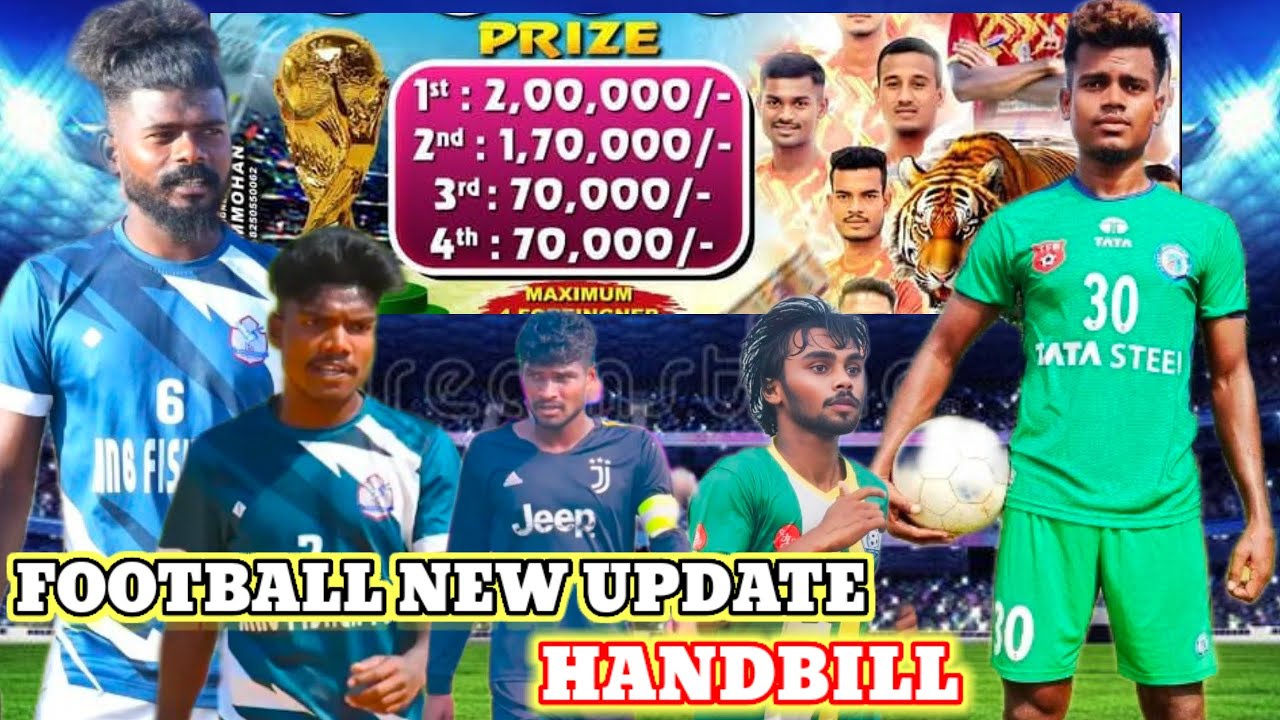 Astia Pandit Raghunath Murmu Memorial Club Football Handbill update ...