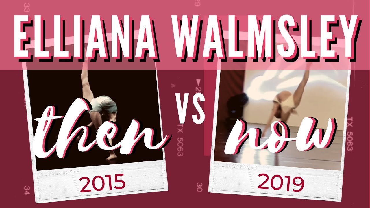 Elliana Walmsley 2015 Vs 2019 Comparison Existence Solo Dance Youtube