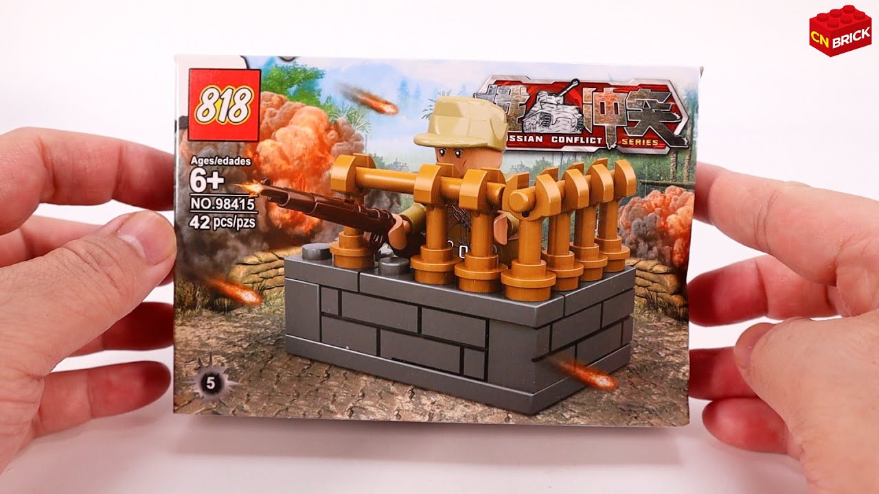Lego Russian Conflict Series 888 98415 Unoffical Lego 5 - YouTube