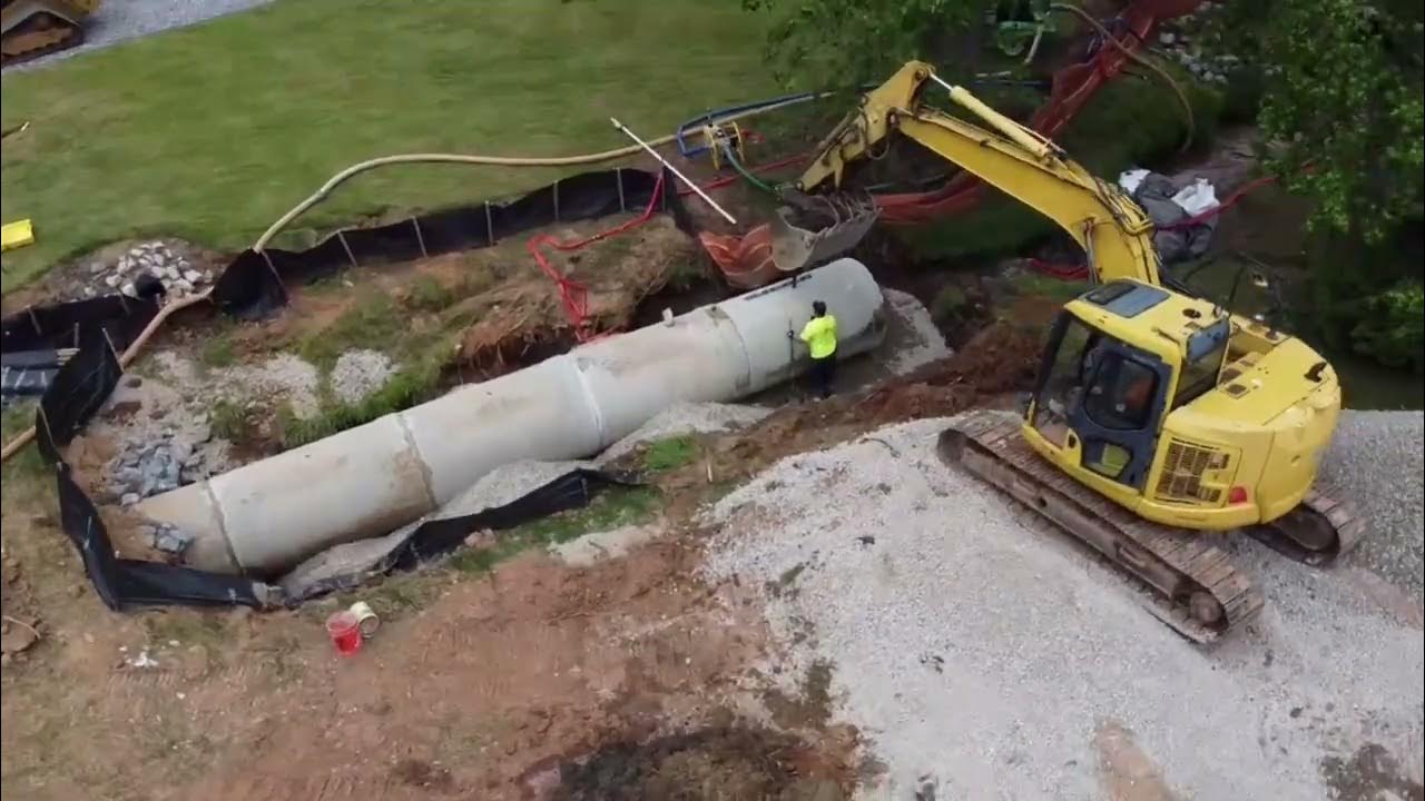 Culvert replacement, site work, underground utilities, excavation and ...