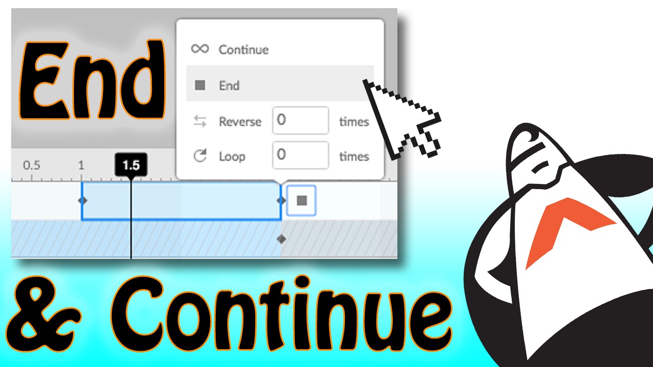 Layer End Actions - Continue and End (Tutorial) - YouTube