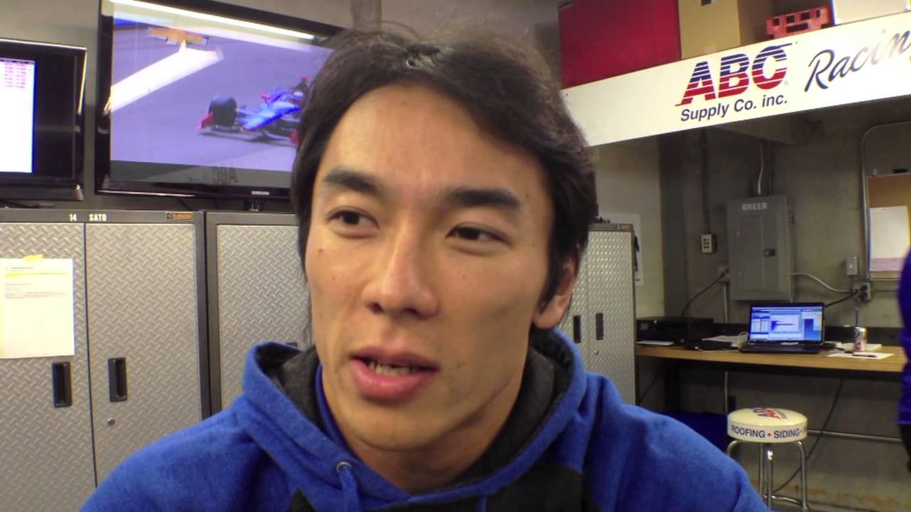 Takuma Sato relives last year's Indy 500 - YouTube