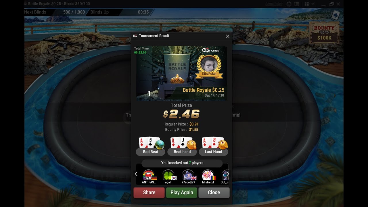 GGPoker Battle Royale Tournament - Final Table - YouTube