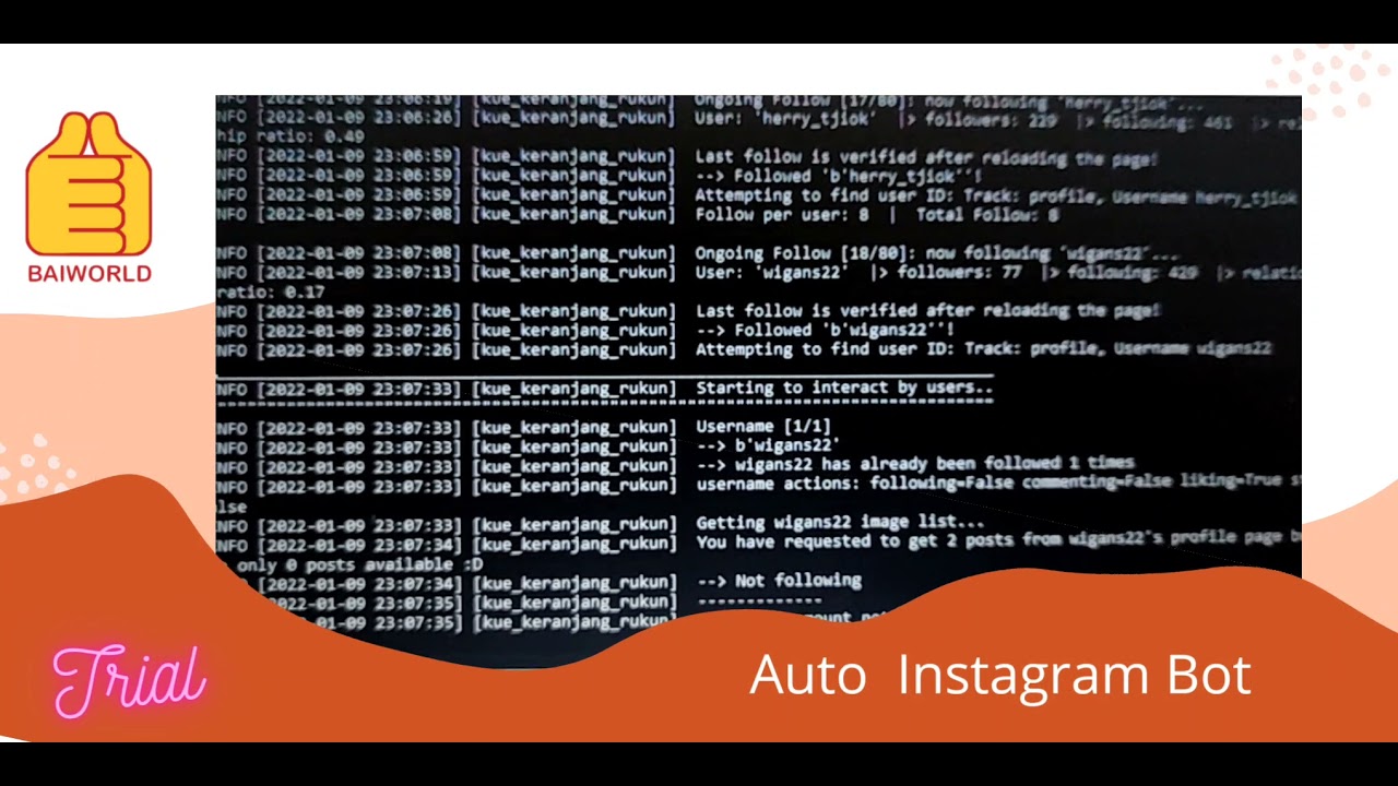 Auto instagram bot - YouTube
