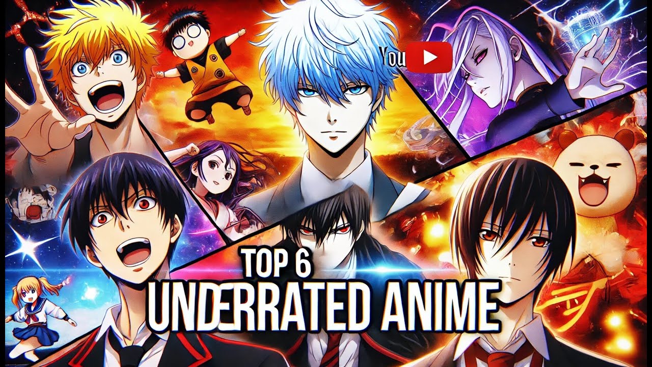 TOP 6 underrated ANIME YOU SHOULD WATCH BEFORE YOU DIE - YouTube