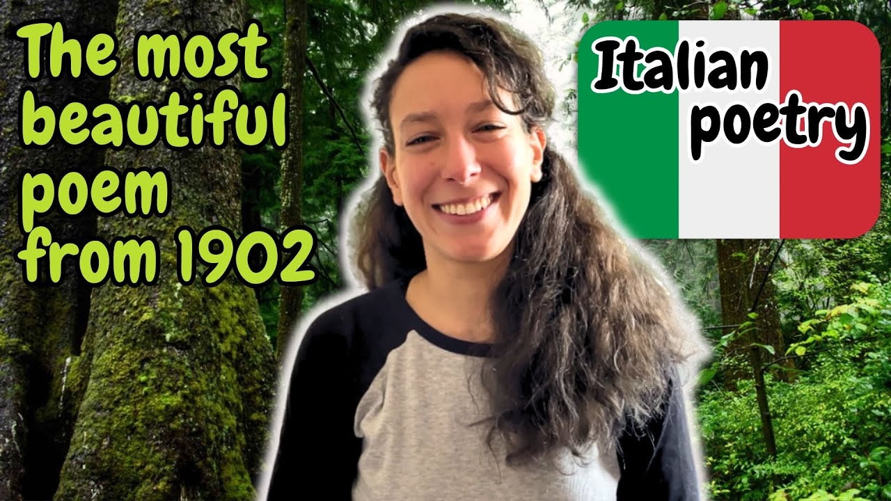 Vi leggo una delle poesie italiane più belle: La pioggia nel pineto ...