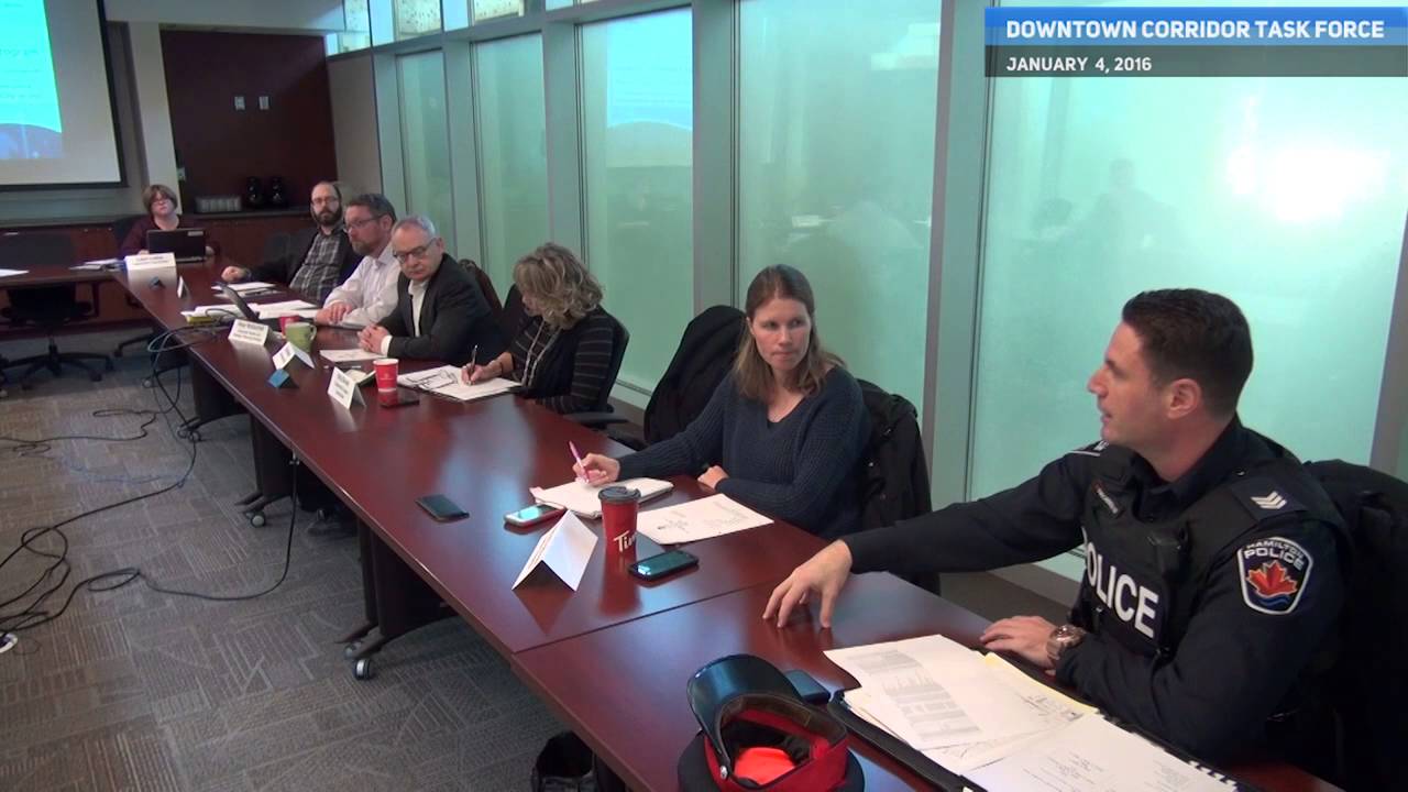 Hamilton Downtown Task Force Committee for January 2016 - YouTube
