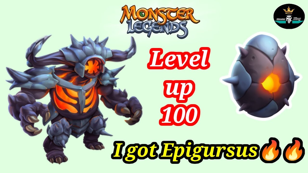 I got Epigursus in monster legends #mythic monster#monster legends ...