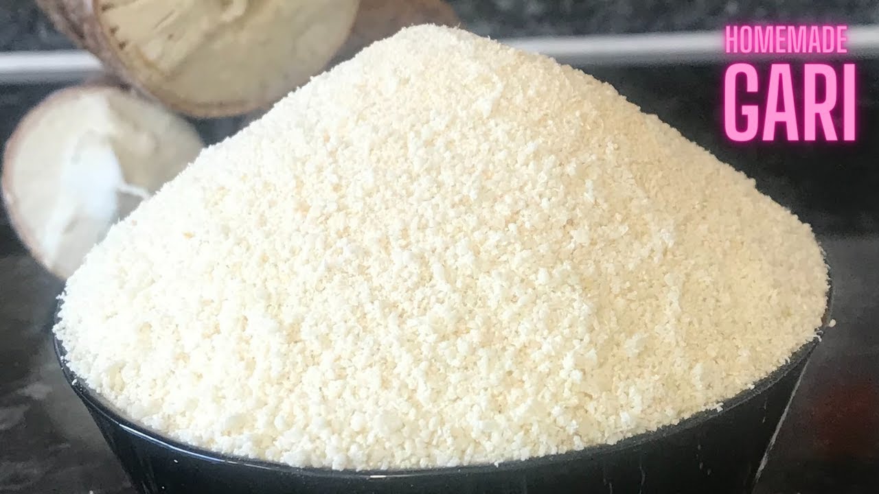 HOMEMADE GARI FROM SCRATCH;STEP BY STEP METHOD. - YouTube