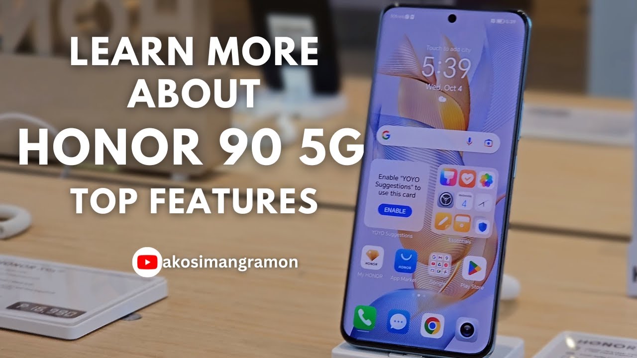 HONOR 90 5G: Top Features you must know! Watch this! - YouTube