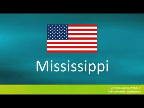 How to pronounce the American State "Mississippi". - YouTube