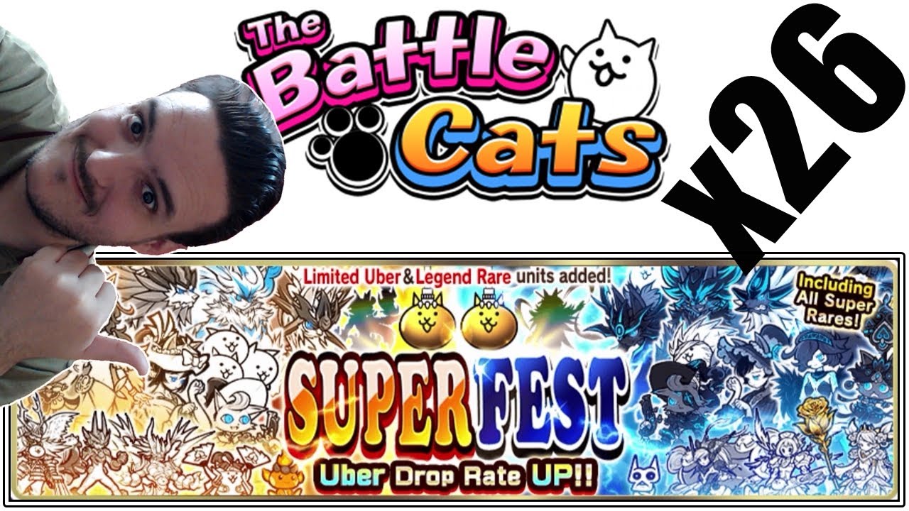 THE BATTLE CATS #114 - GIREI 26 VEZES NO BANNER SUPERFEST E TIVE MUITA ...