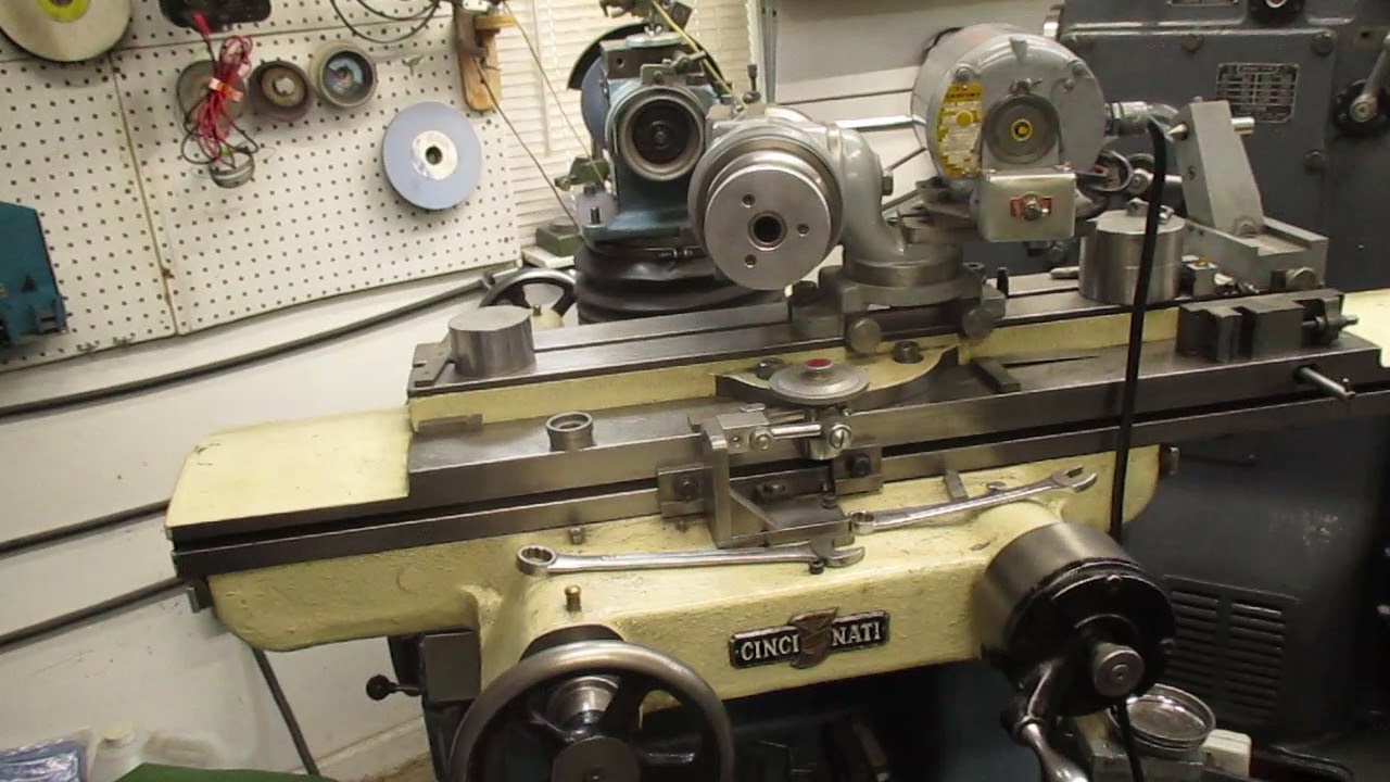 Tool & Cutter Grinder, a simple grind - YouTube