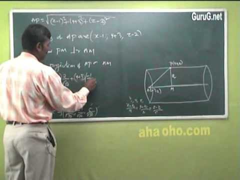 Unit-2 Three Dimensional Analytical Geometry (Equation & Right Circular Cylinder) - Mathematics ...