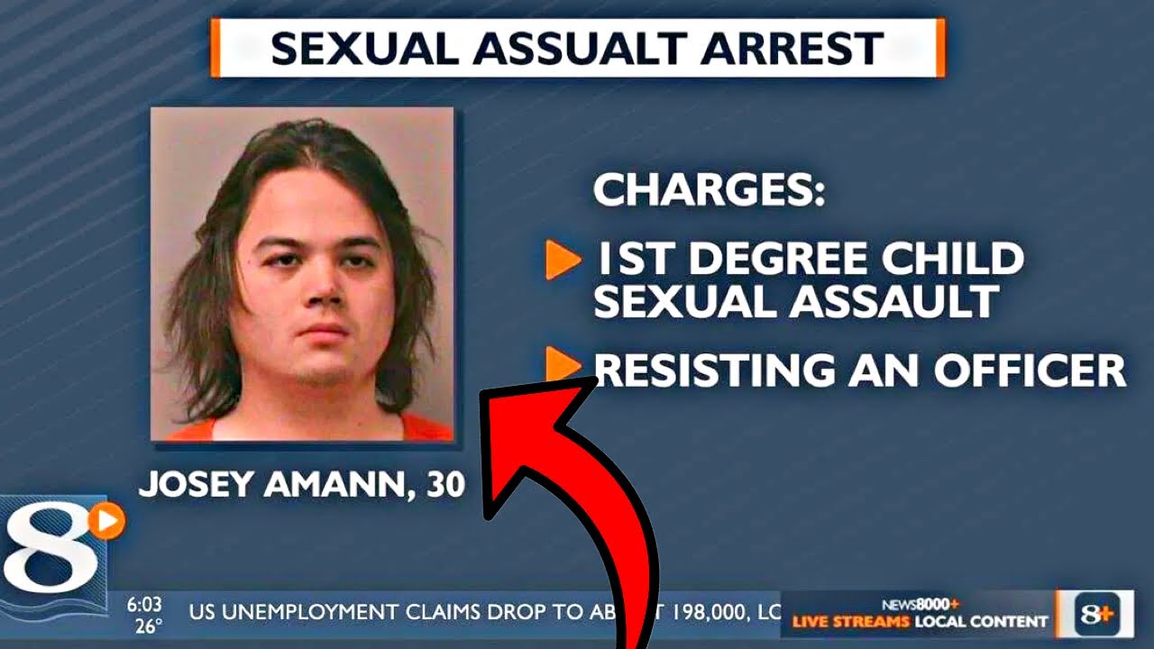 Ron Turtleneck REACTS to JOSEY AMANN The Walmart S*X PREDATOR BUSTED ...