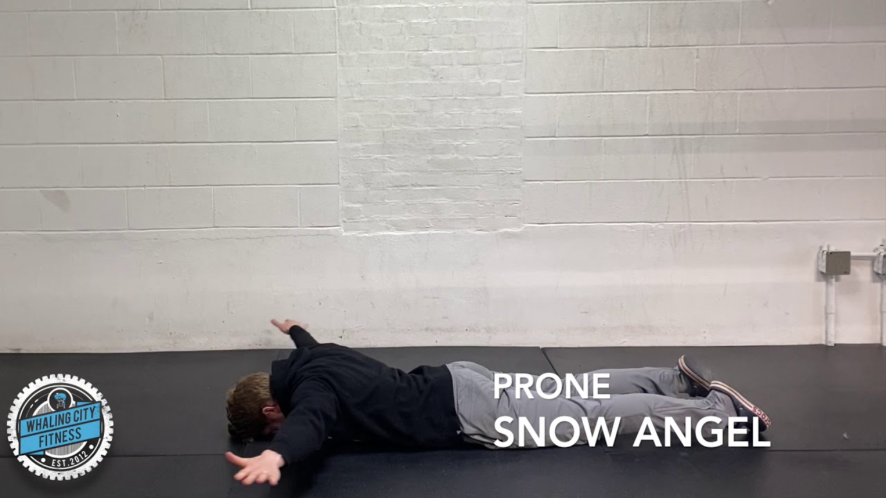 Prone Snow Angels - YouTube