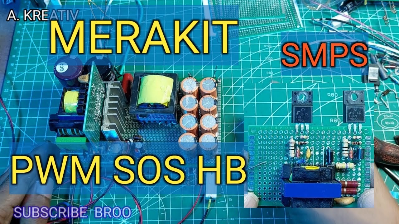 MERAKIT PWM SOS HB #1 - YouTube