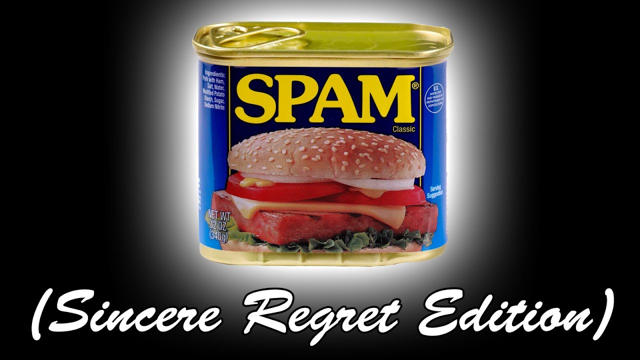 Spam Unboxing (Sincere Regret Edition) - YouTube