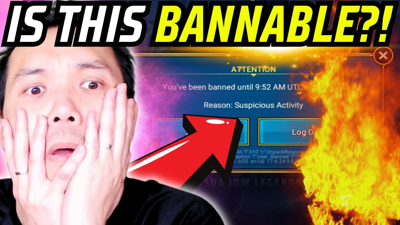 CAN THIS REALLY GET YOU BANNED? STOP DOING THIS FOR NEXT 24 HOURS! | RAID: SHADOW LEGENDS - YouTube