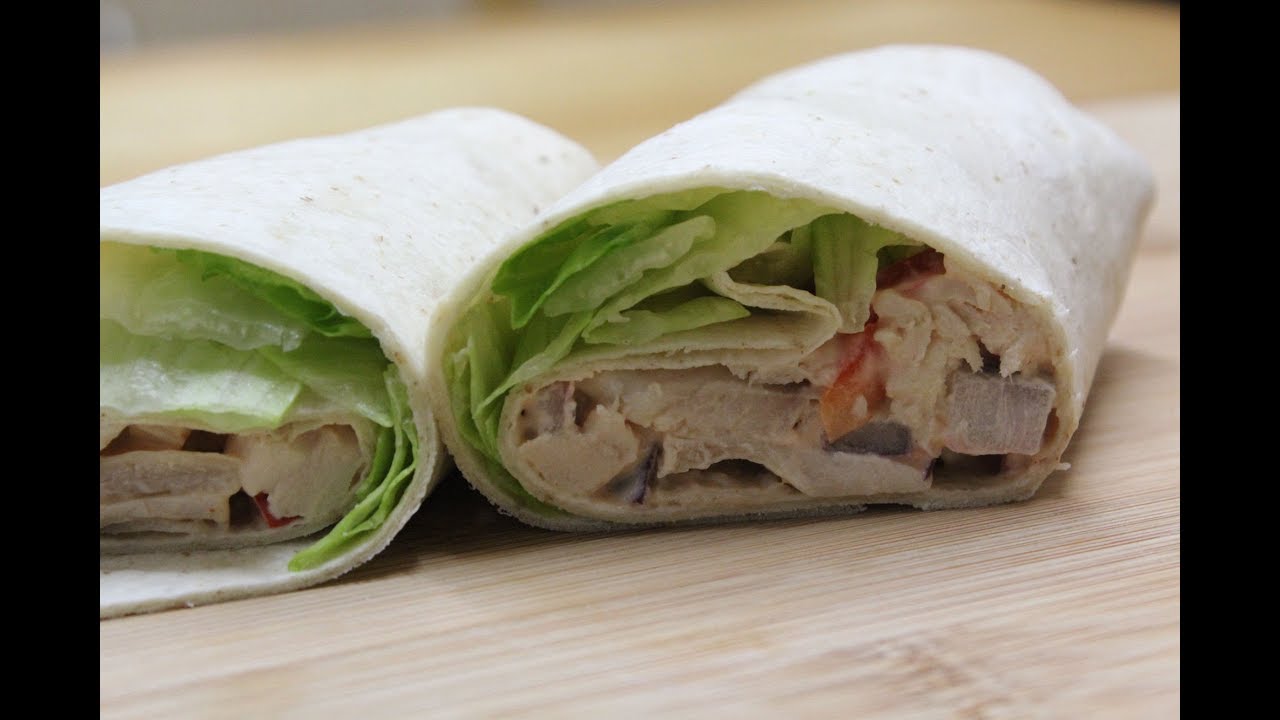 Chicken Chipotle Wrap Recipe - YouTube