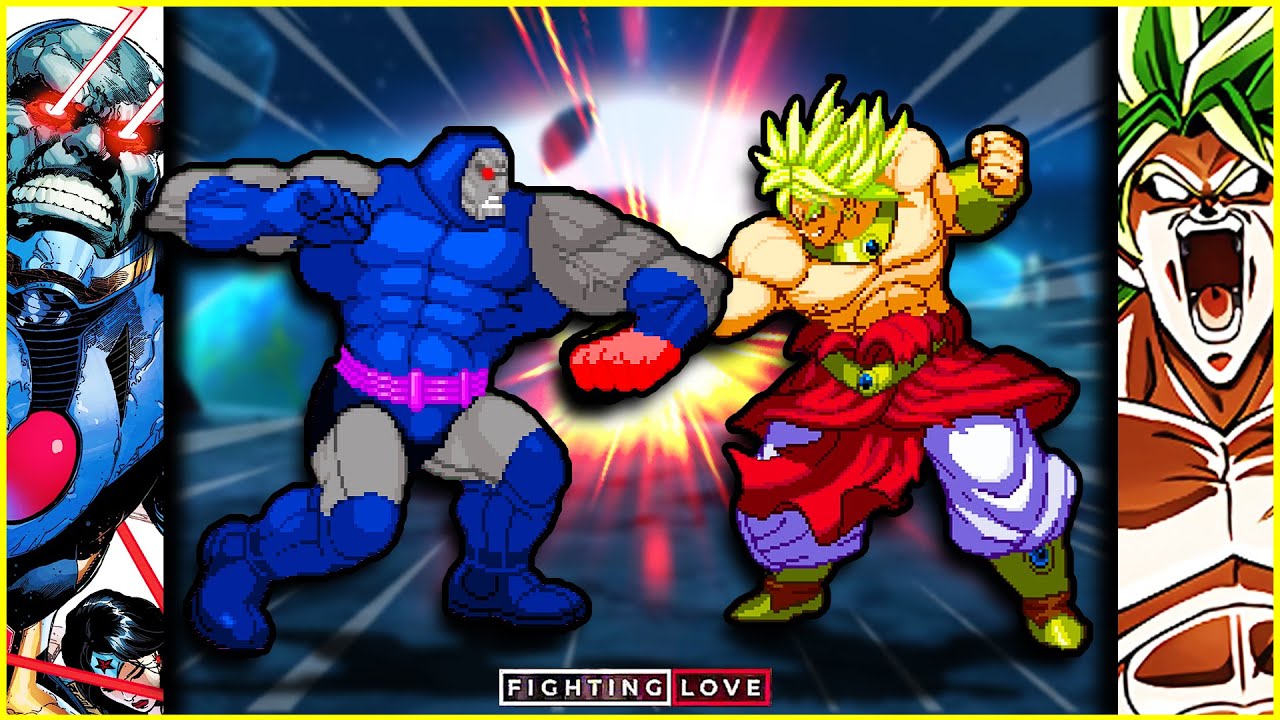 DARKSEID vs BROLY 🔴INSANELY HIGH LEVEL EPIC BATTLE! - YouTube