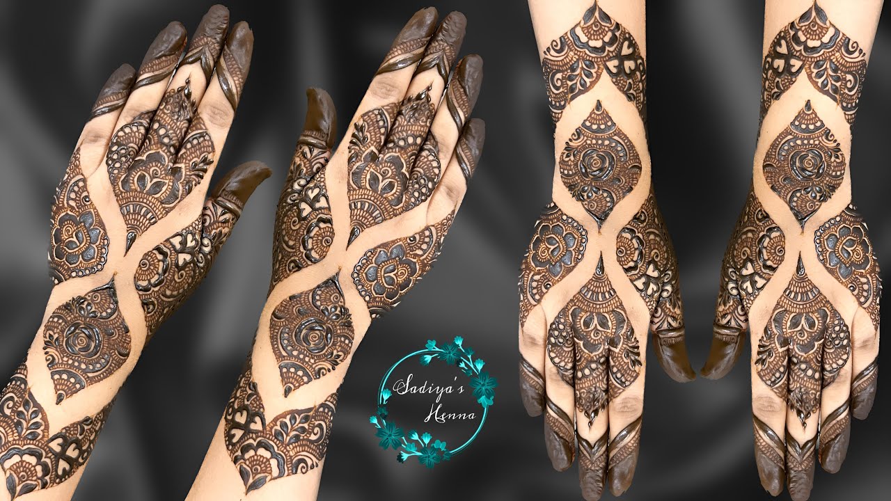 Khafif Mehndi Designs | Back Hand Mehndi Designs | Latest Mehndi ...