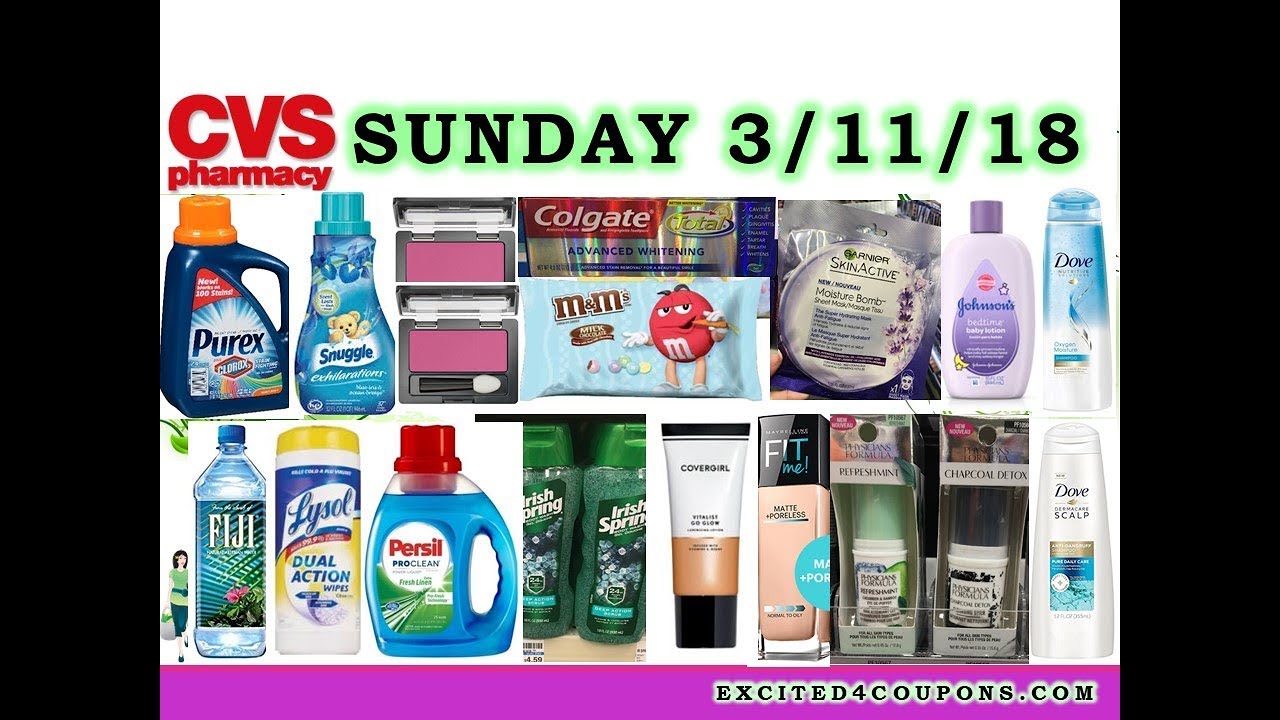 CVS 3/11/18 - 3/17/18 best upcoming deals (some Freebies ) printable ...