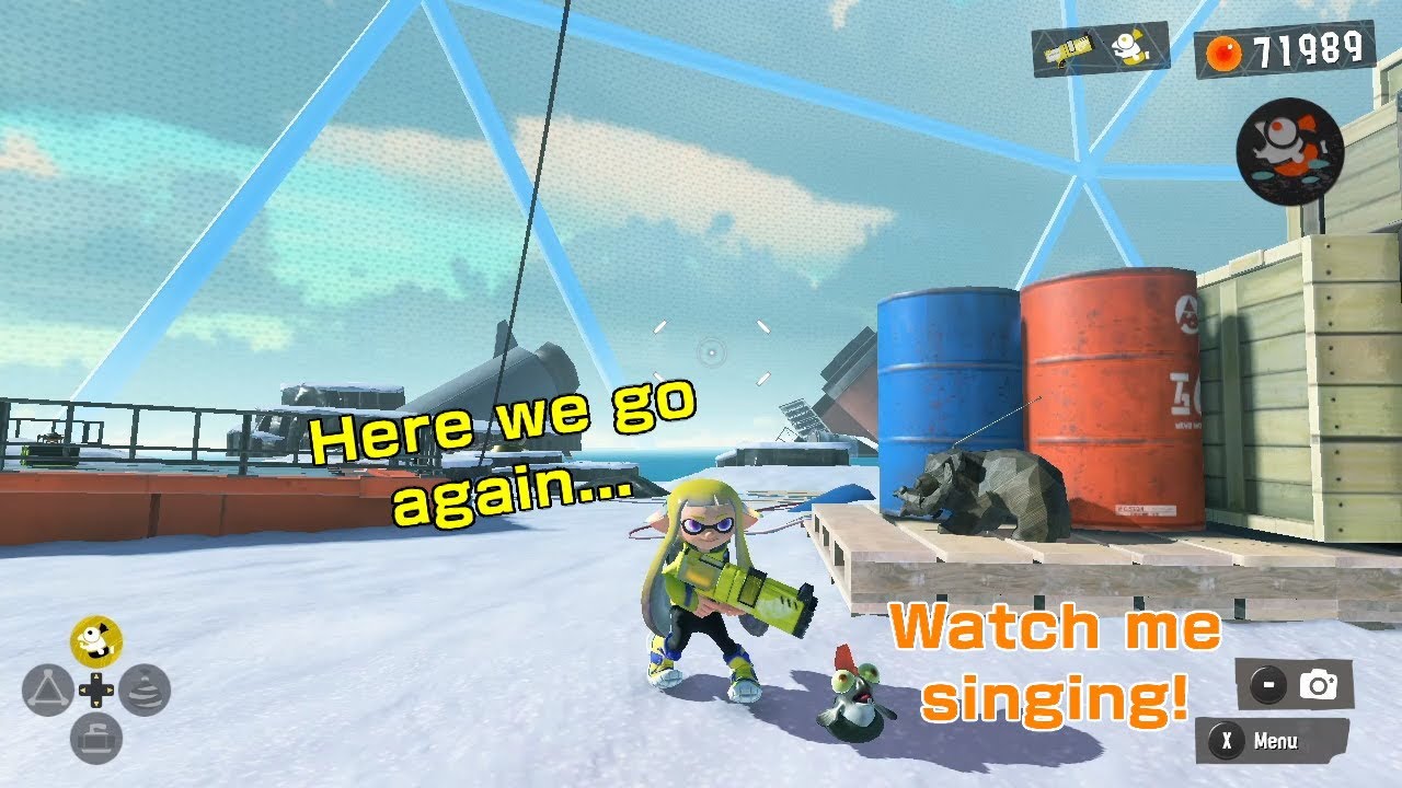 Splatoon 3, but it’s Little Buddy Singing Every time - YouTube