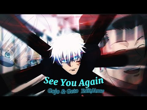 See you again - Satoru Gojo & Suguru Geto [EDIT/AMV]! - YouTube