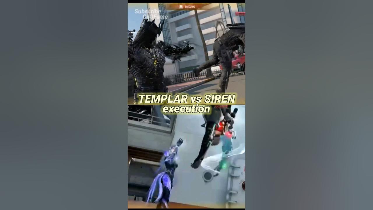 Codm Mythic Siren vs Mythic Templar Execution 🥵 - YouTube