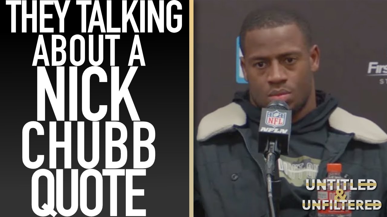 THEY MADE A NICK CHUBB QUOTE A HEADLINE!?!? (REACTING TO SKIP AND ...