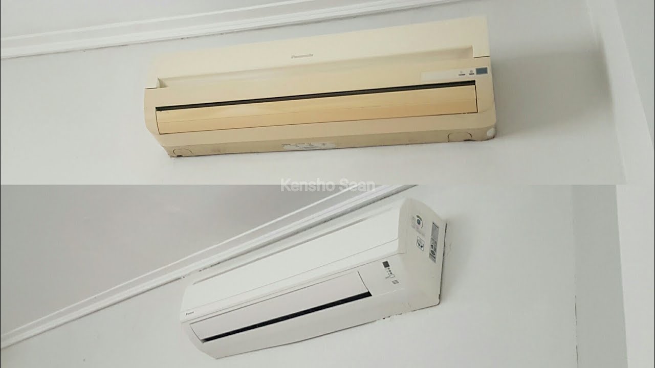 Daikin and Panasonic mini split air conditioner - YouTube