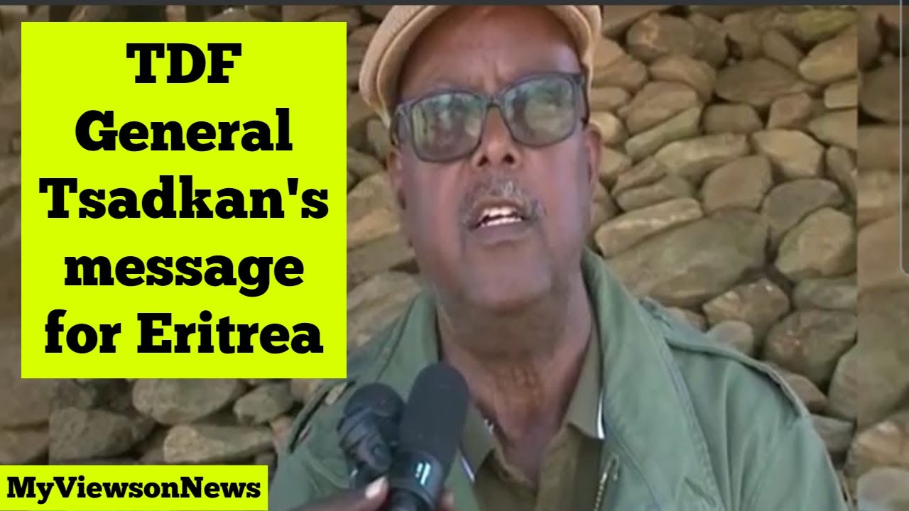 Tigray General Tsadkan's message to Eritrea through DW TV - YouTube