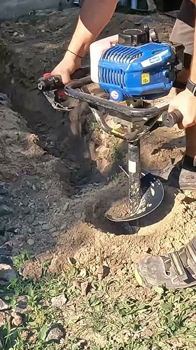 FASTEST WAY TO DIG A TRENCH - Crafty Lab Homestead Spiral Hole ...