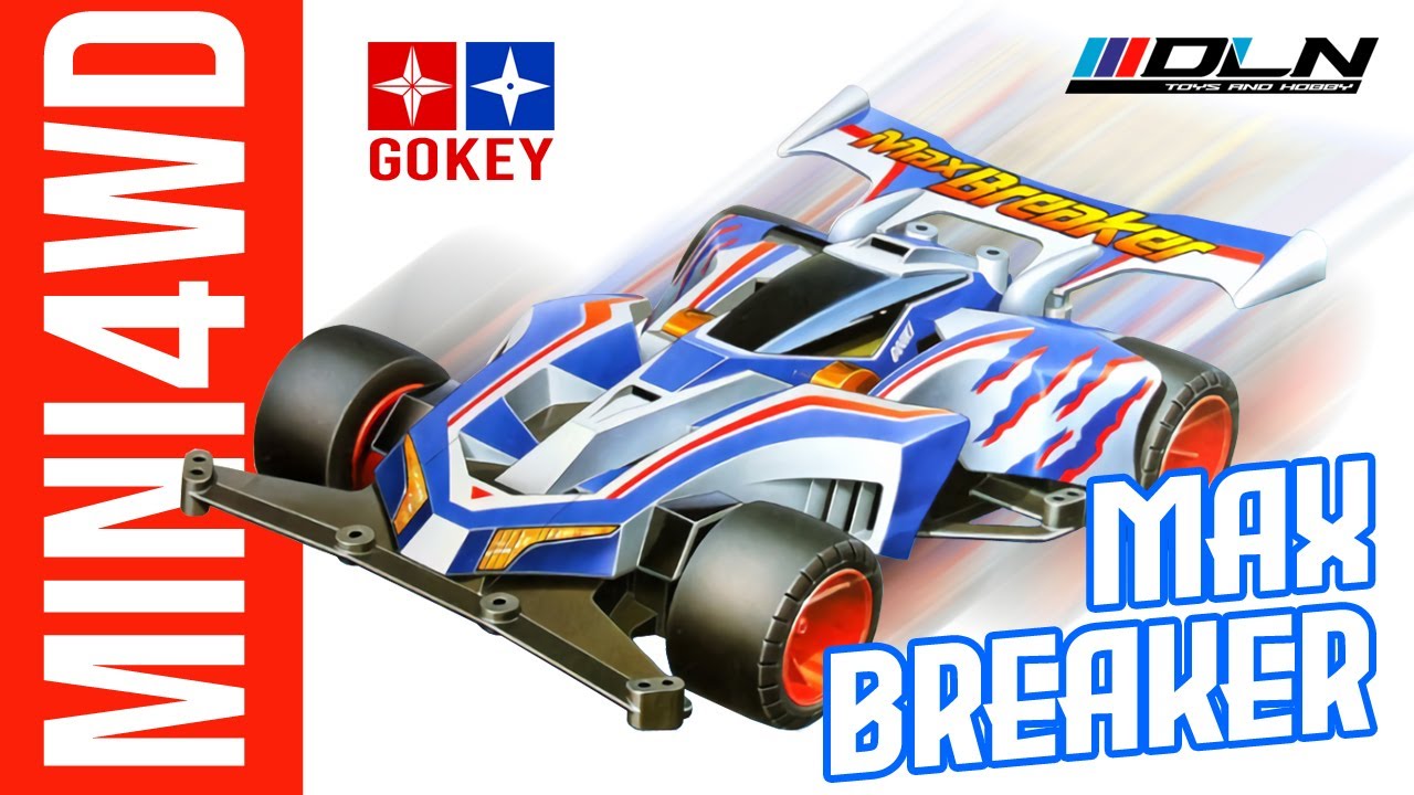 Mini 4wd MAX BREAKER - TAMIYA bootleg GOKEY brands kw starter pack ...